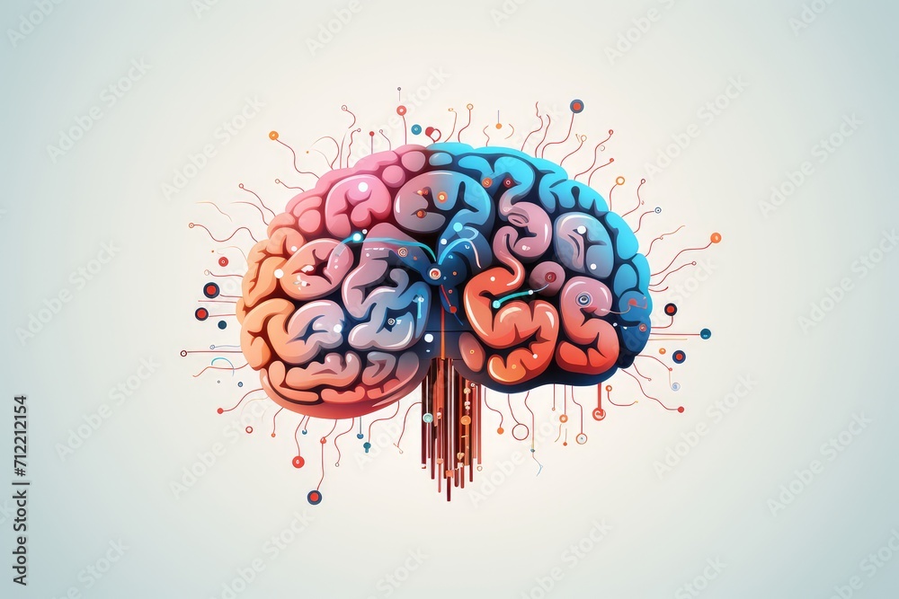 Creative brain vector, brainstorming, idea generation, vectors ...