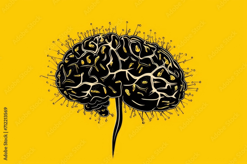 Symbolic brain graphic, cognitive vectors, brain icons, and logos ...