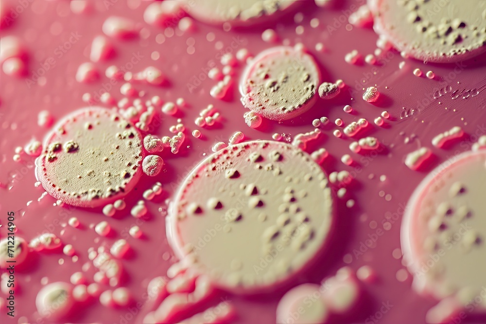 Foto de Salmonellosis microscopic view of S Typhi bacteria from blood ...