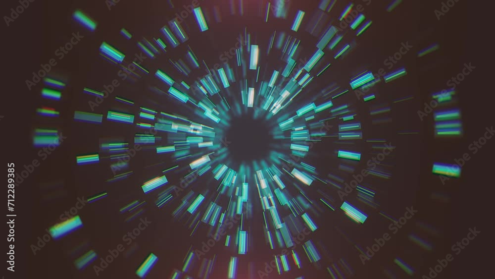 Abstract Hud Iris Technology Background/ 4k animation of an abstract ...