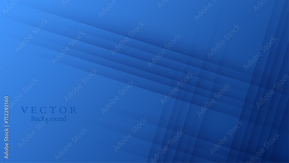 Blue background design with diagonal dark blue line pattern. Vector ...