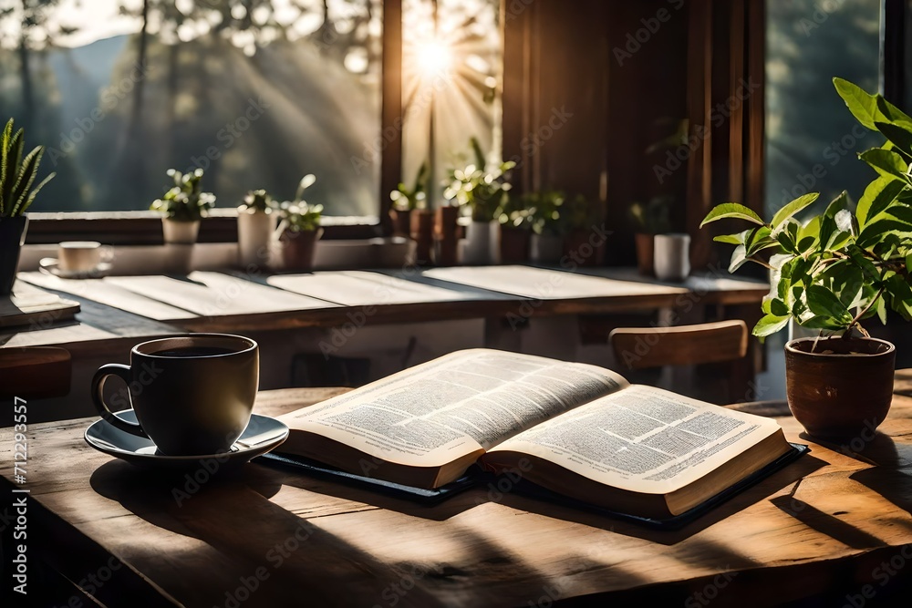 Invent a series of morning devotion-themed bookmarks that incorporate ...