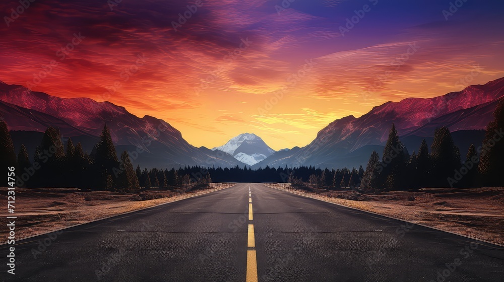 highway backdrop road background illustration street pavement, route ...