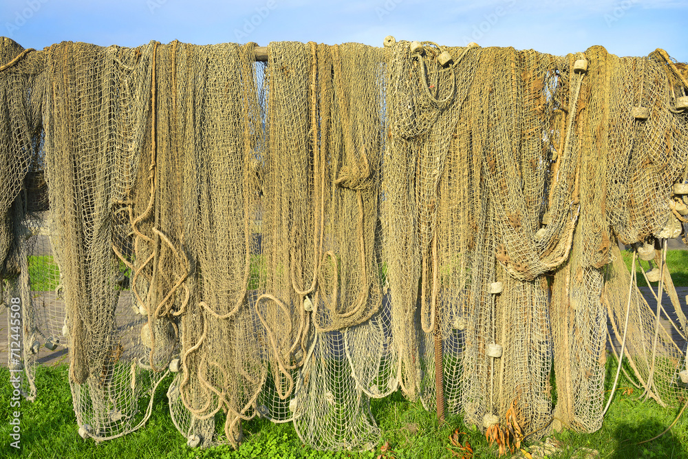 Curonian Spit, Lithuania - Juodkrante village - fishing port, fishing ...