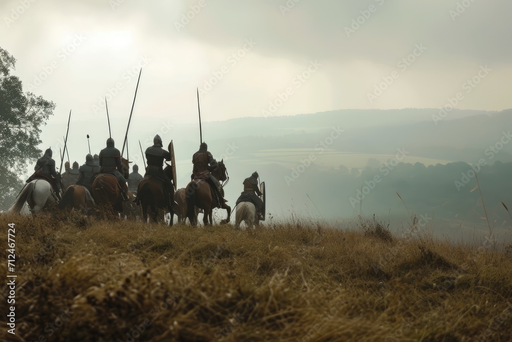 Foto de Norman Victory: An Iconic Scene from the Battle of Hastings ...