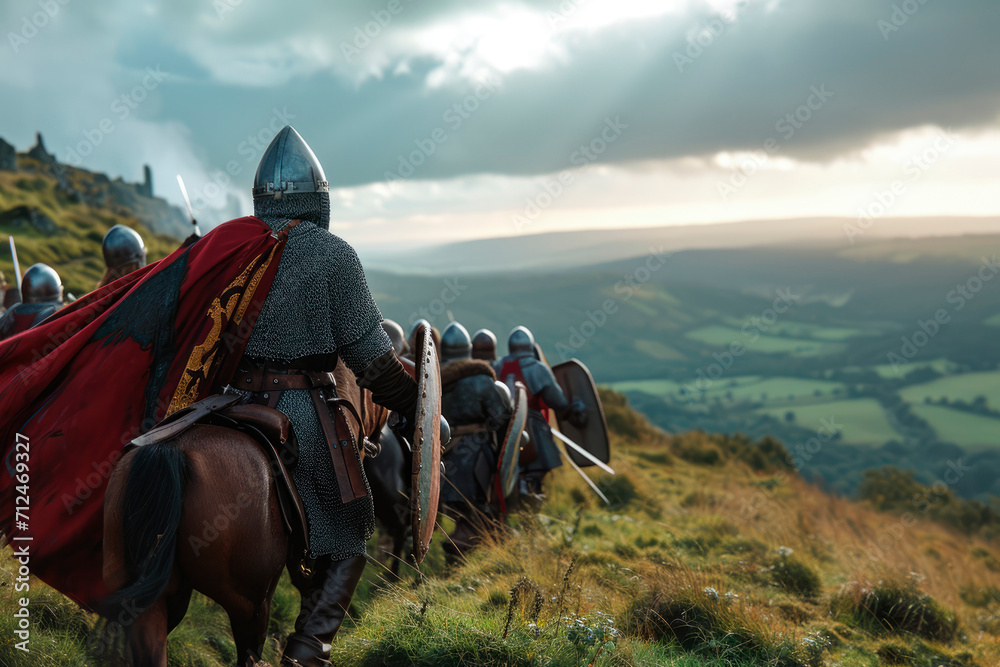 Norman Victory: An Iconic Scene from the Battle of Hastings - William ...