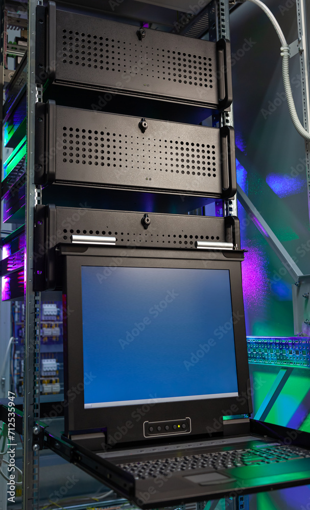 Rack Servers and Supercomputers, Modern Telecommunications, Artificial ...