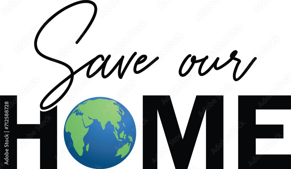 Save our home T-shirt, Environmental Quotes, Earth Day, Mother Earth ...