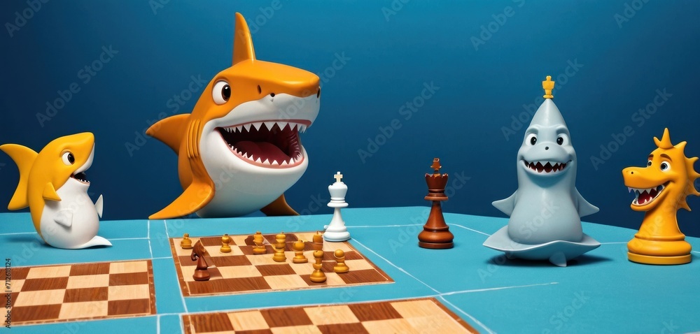 a shark, shark chess, shark chess, shark chess, shark chess, shark ...
