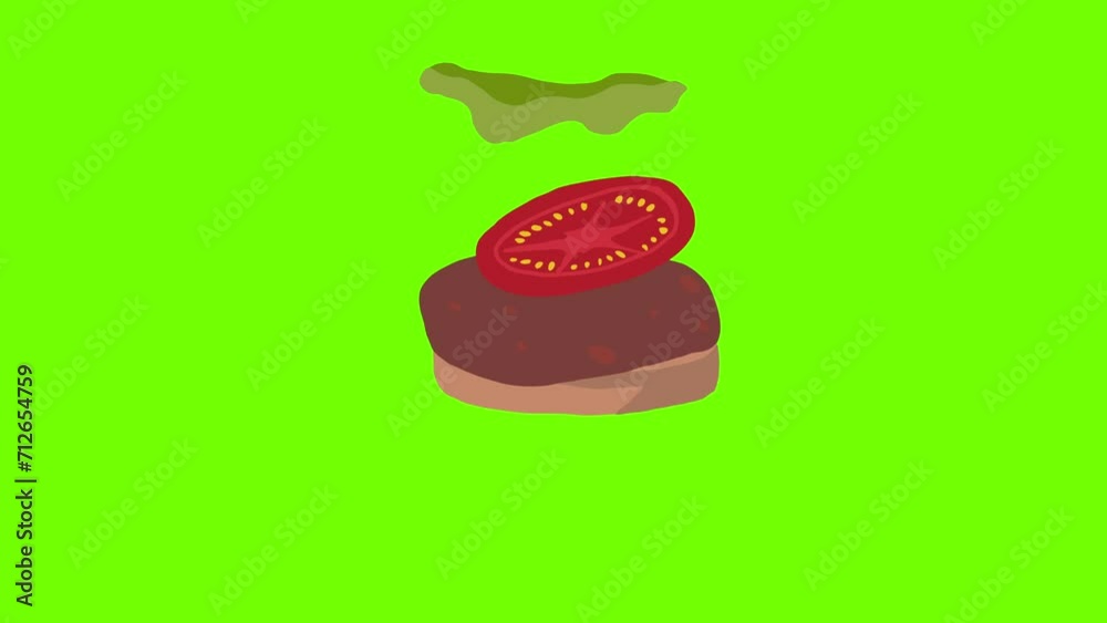 Cartoon Food Animations Motion Graphics Pack is a colorful pack of hand ...
