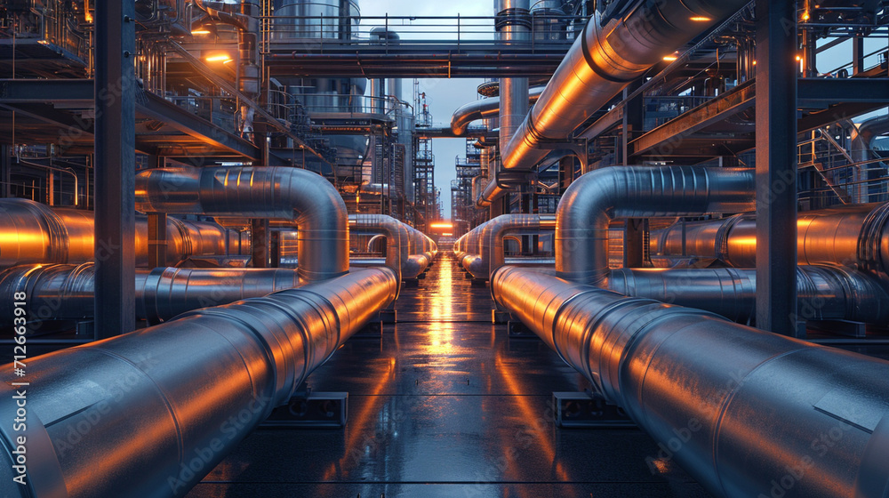 Explore building piping systems through the lens of hand-edited ...
