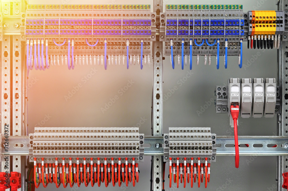 Electrical pass-through terminals for connecting copper mounting wires ...