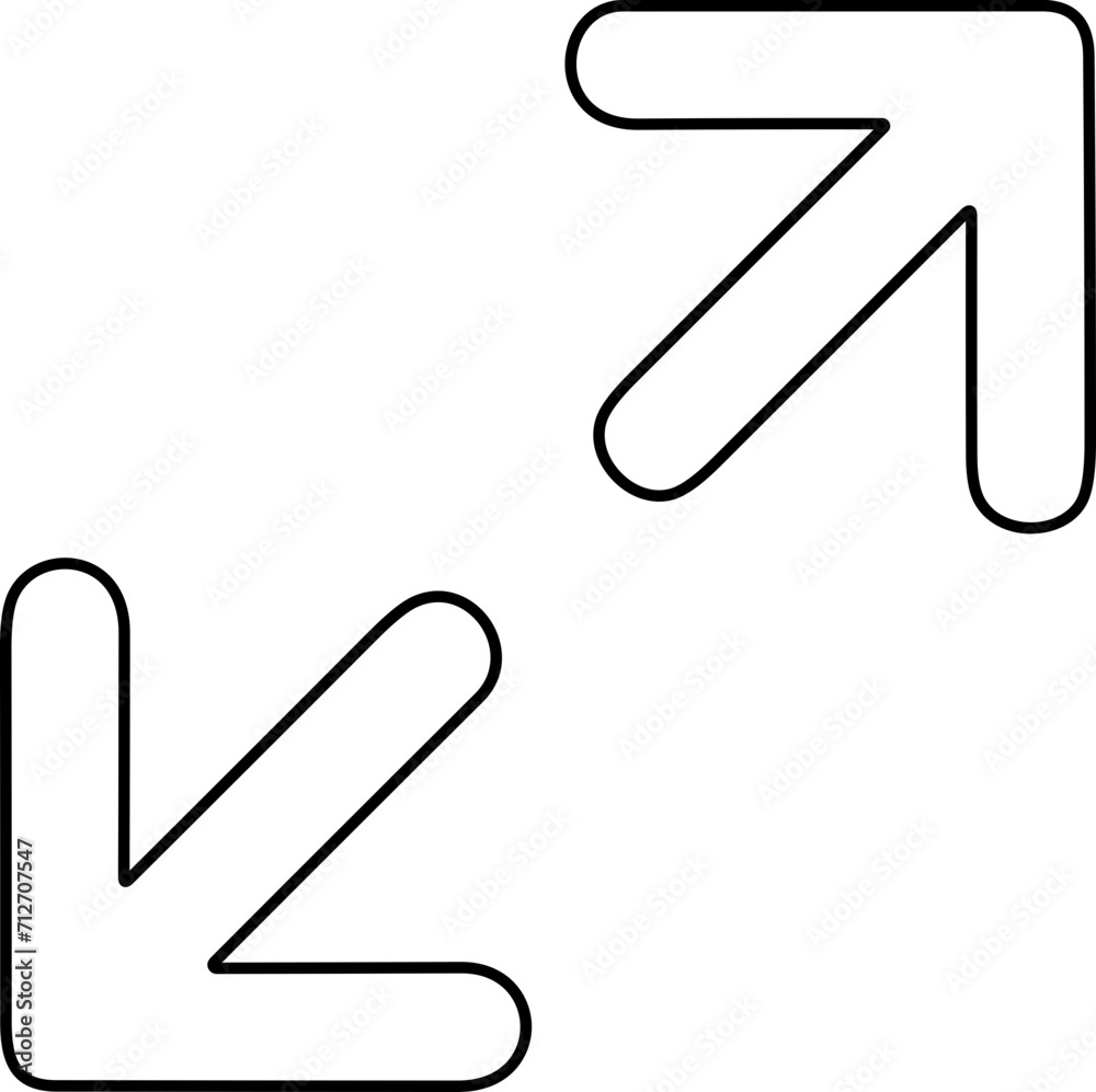 Maximize or expand screen button icon. Full screen enter and exit sign ... Maximize or expand screen button icon. Full screen enter and exit sign ...