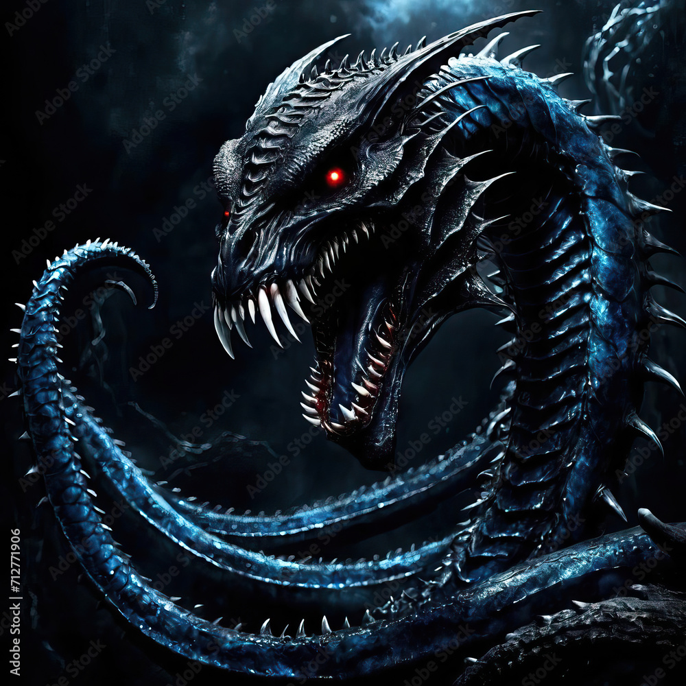 Nightmarish Gothic Art - Colorful and Dark Realistic Terrifying ...