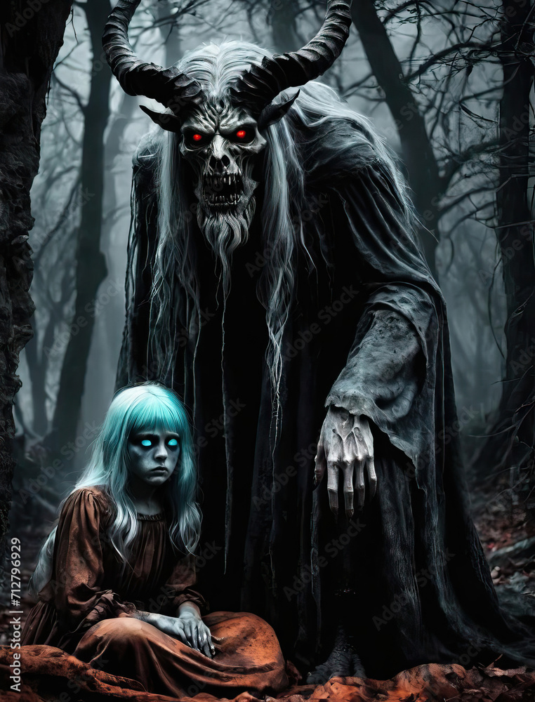 Terrifying Children Nightmares - One-eyed giant, Horned beast, Cackling ...