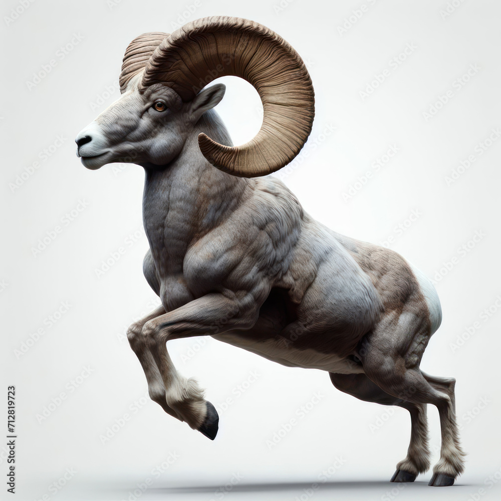 bighorn sheep, rocky sheep, Ovis canadensis, mountain mouflon, Canadian ...