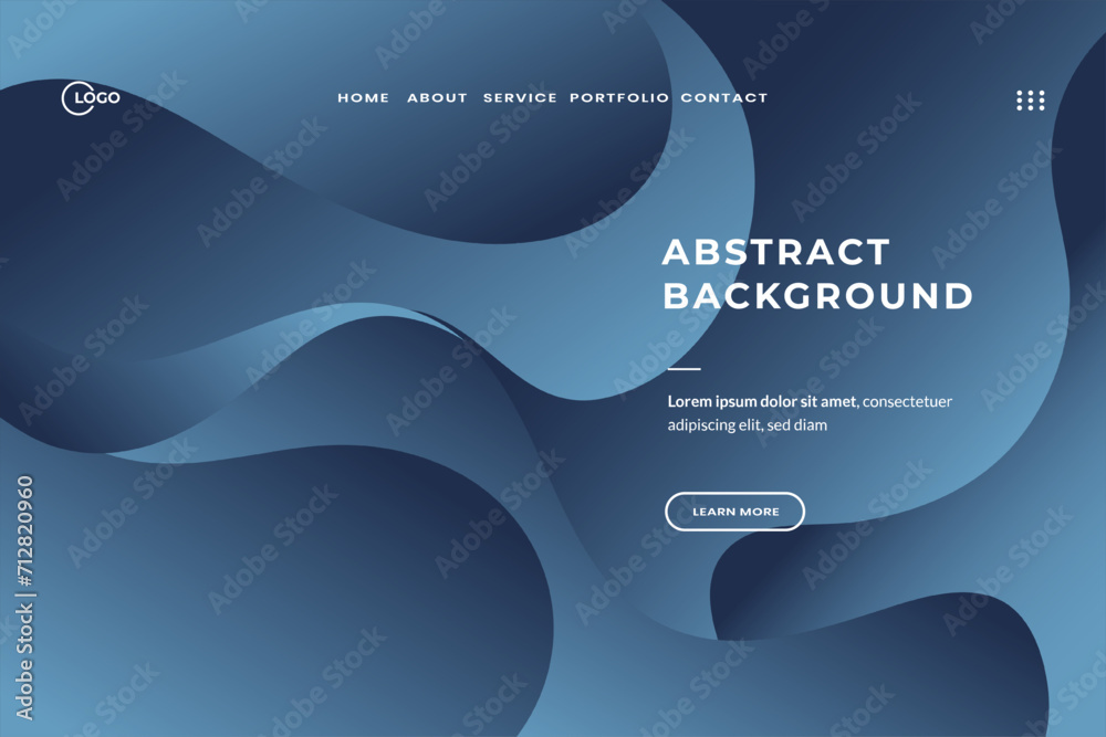Waves Blue Abstract Background perfect for creating a dynamic and ...