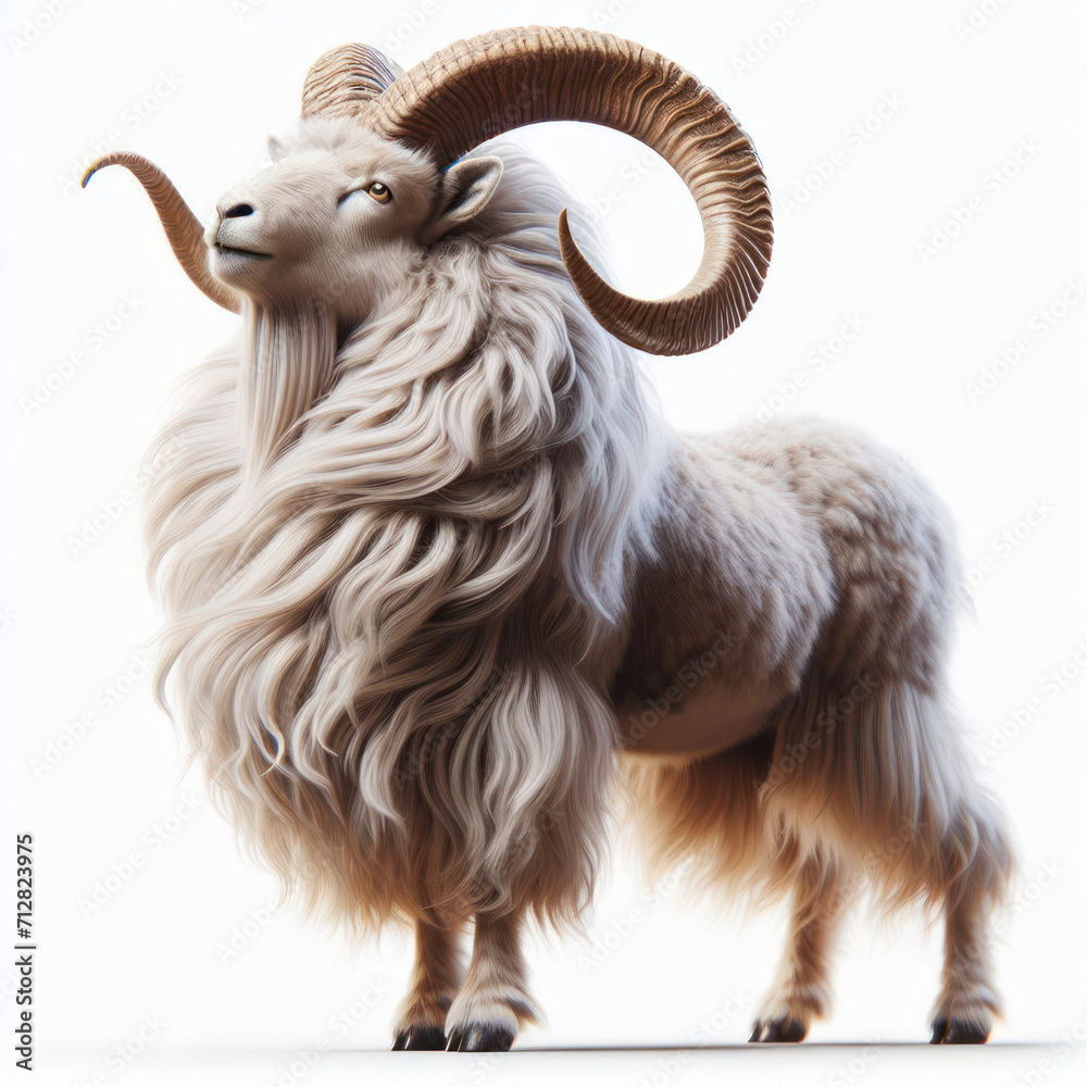 Barbary sheep, Ammotragus lervia, arruí, arruí, muflón del Atlas o ...