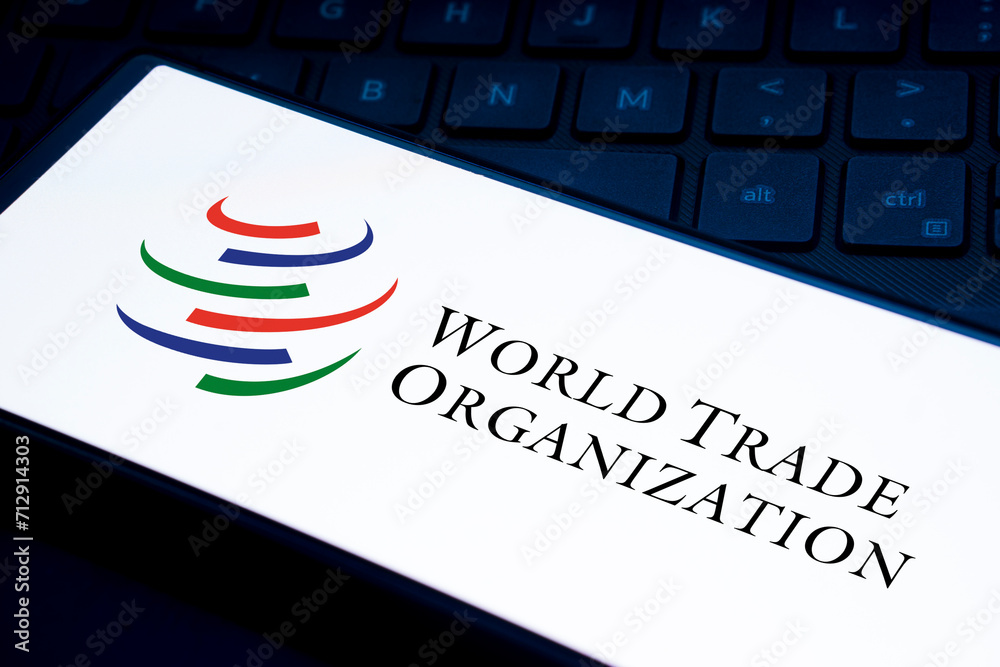 Dhaka, Bangladesh - 19 January 2024: World Trade Organization logo is ...
