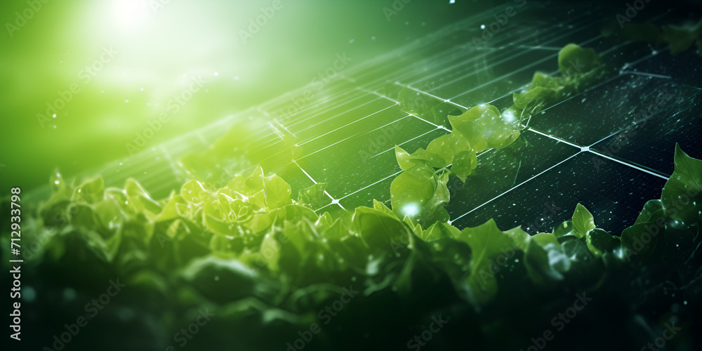 Eco friendly background with nature elements,,Green Eco Background with ...