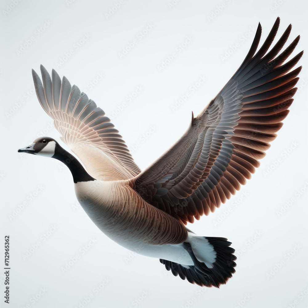 Branta canadensis, Canadian goose, Canada goose, geese, ganso ...