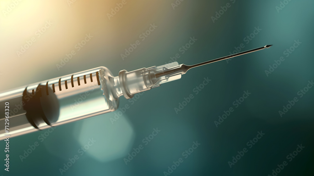 precision and sterility of an injection needle. The focus is on the ...
