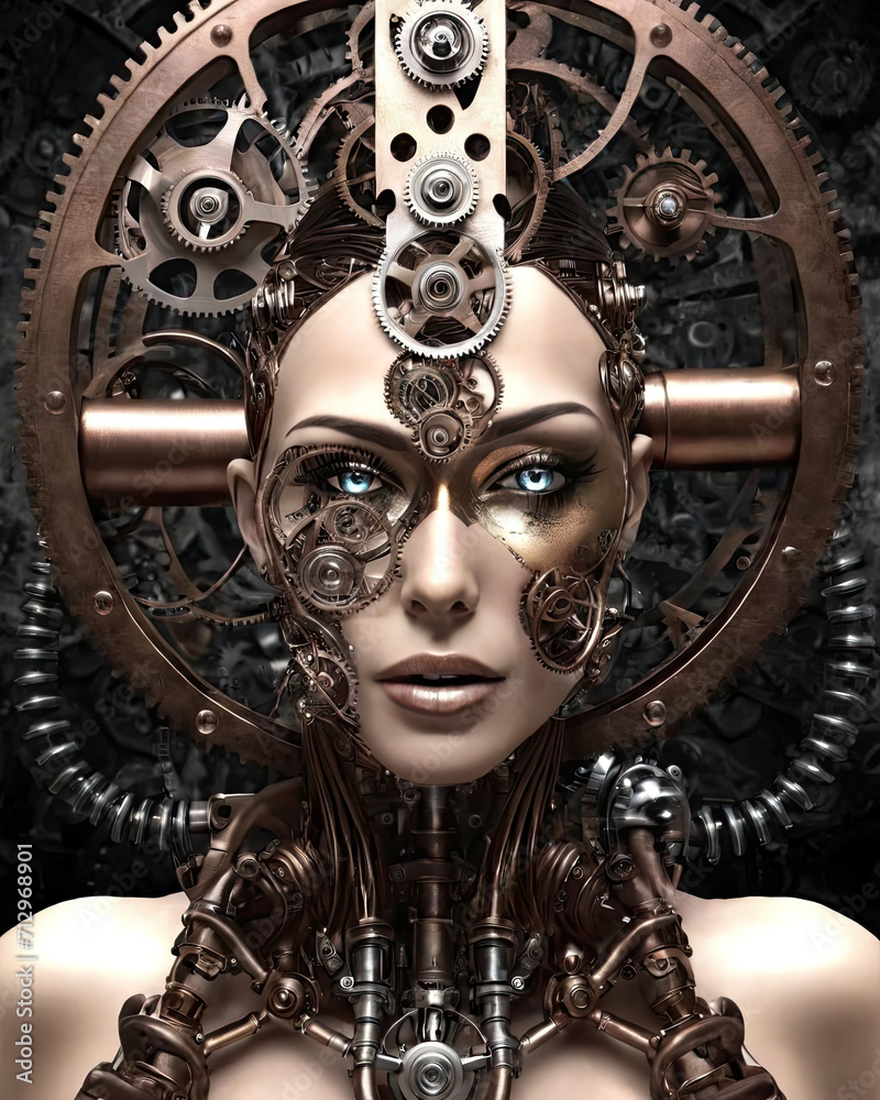 Hypnotic Psychedelic Self-Discovery - Surreal steampunk-inspired ...