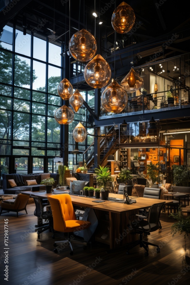 Company's physical office space transformed into a collaborative hub ...