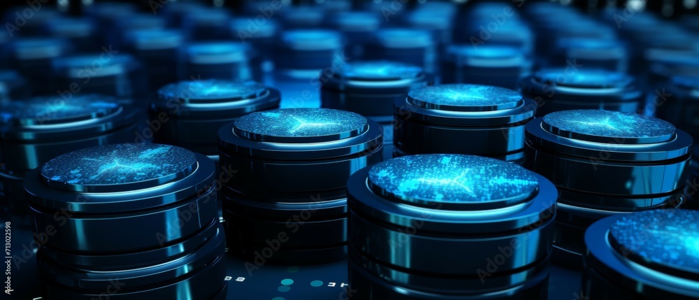 Database, infrastructure, new technology, management cloud computing ...