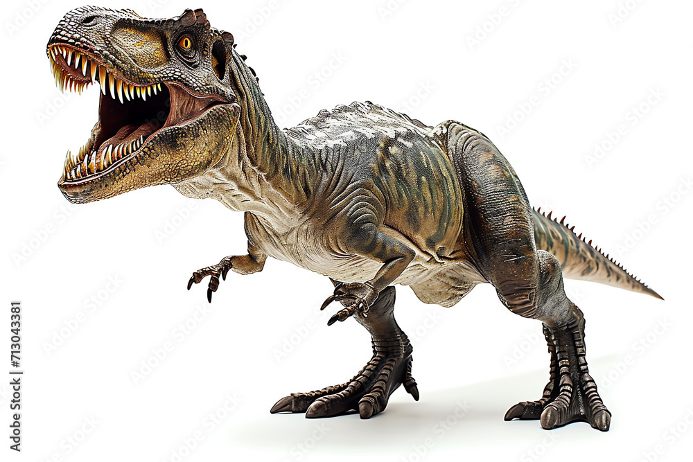 tyrex on white background, AI generated Stock Illustration | Adobe Stock