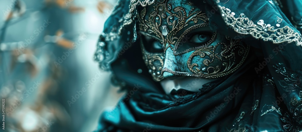 gorgeous menacing femme fatale in the image of a mysterious priestess ...