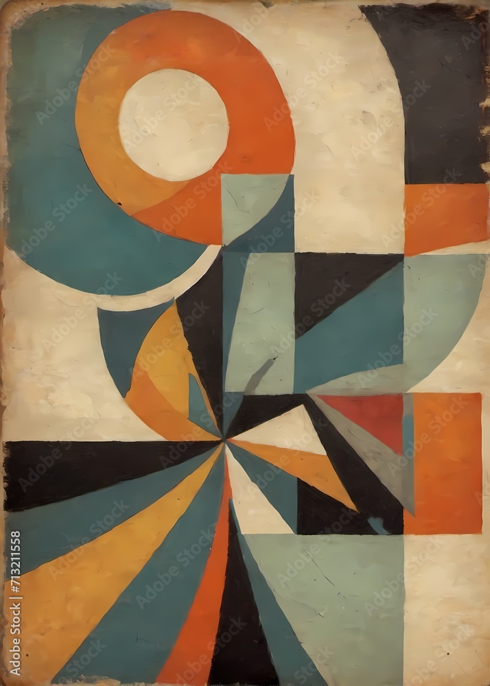 Frame Art, Refrigerator Art, abstract, philosophical and geometric ...