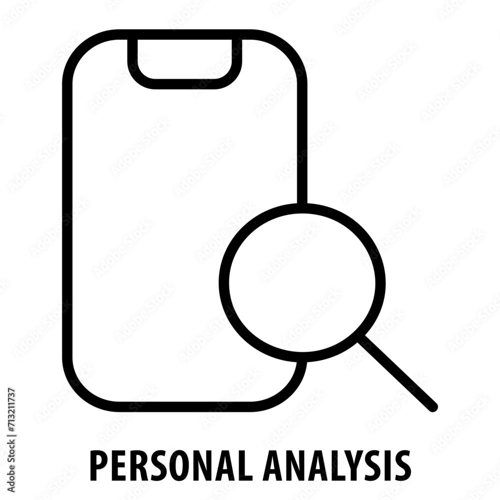 personal analysis, icon, individual study, self examination, self ...