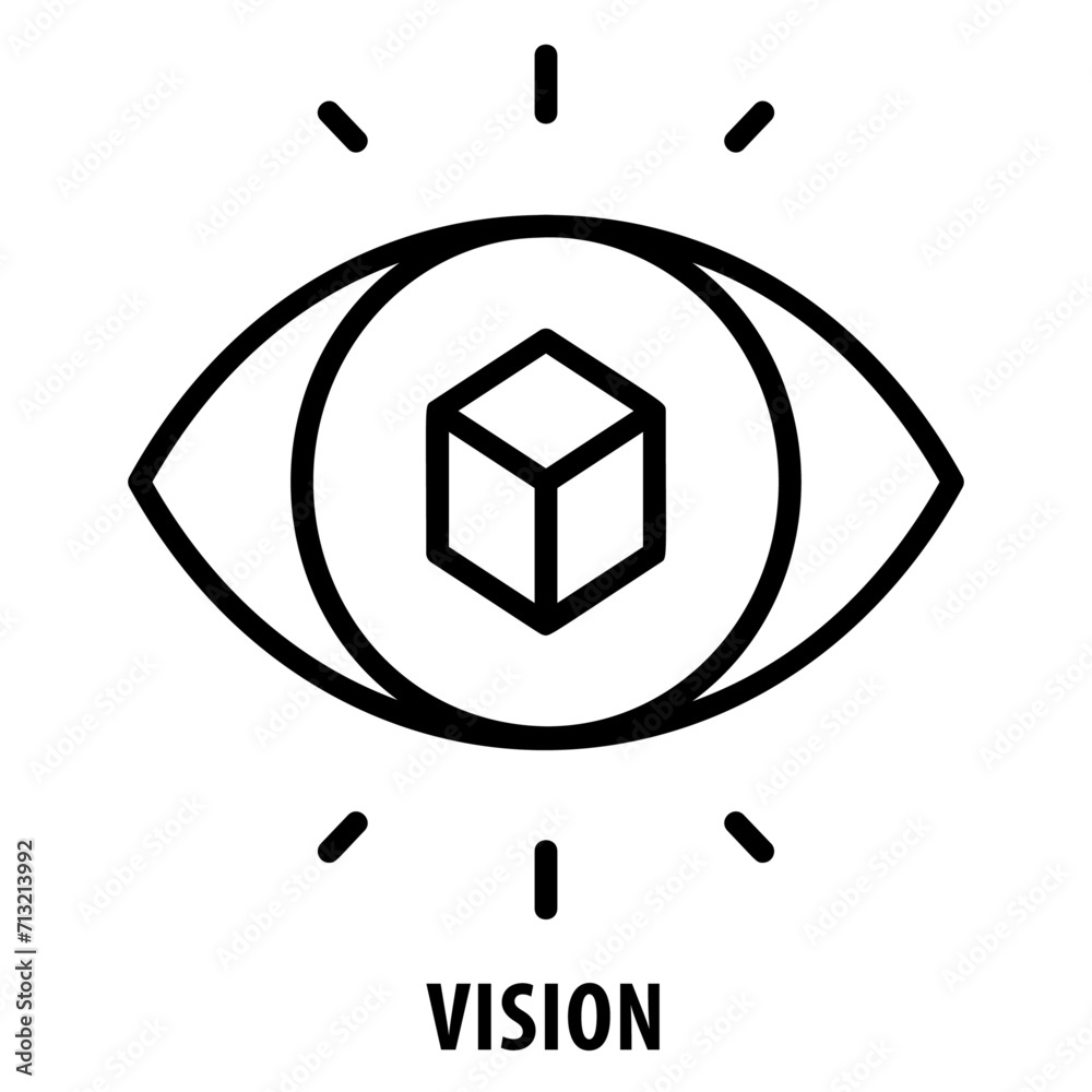 Vision, icon, Vision, Sight, Perspective, Outlook, View, Seeing ...