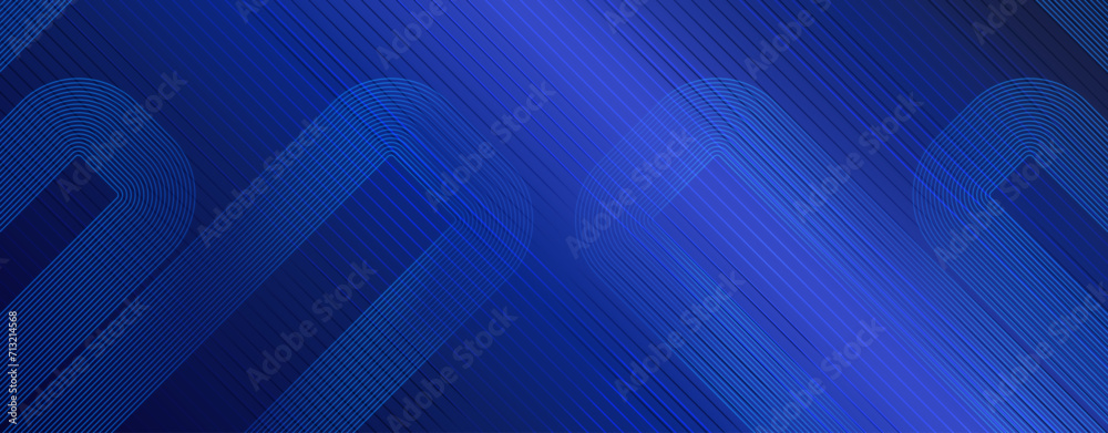 Premium blue line background design, eye-catching horizontal background ...