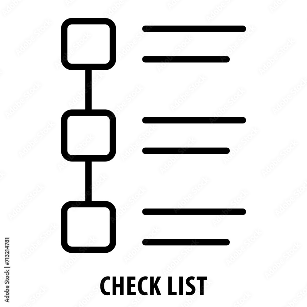 Check List, icon, Check List, Task List, Checklist, To Do List ...