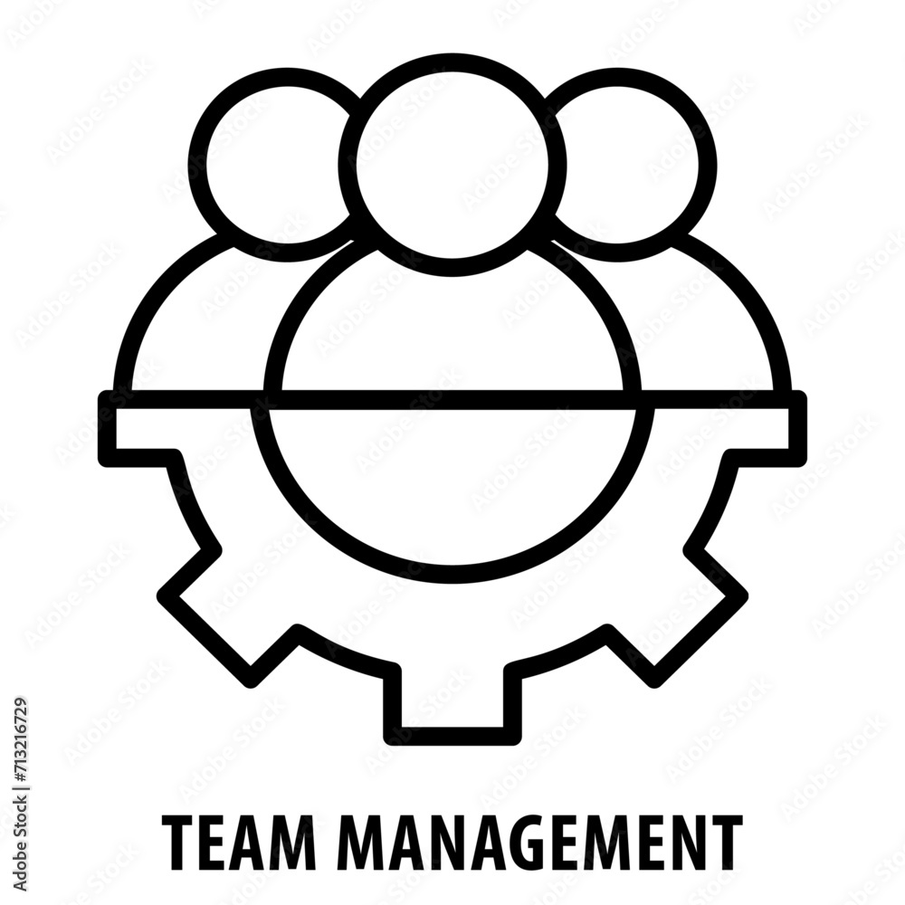 Team Management, icon, Team Management, Managing Team, Teamwork, Team ...