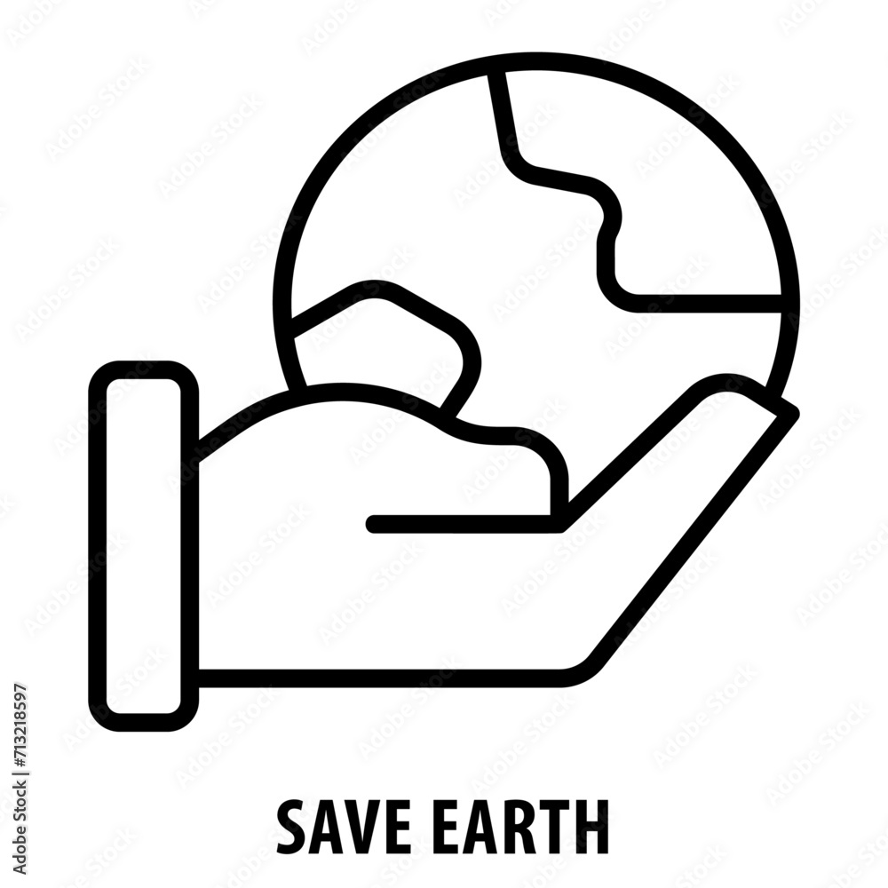 Save earth, icon, Save Earth, Earth Conservation, Save Earth Icon ...