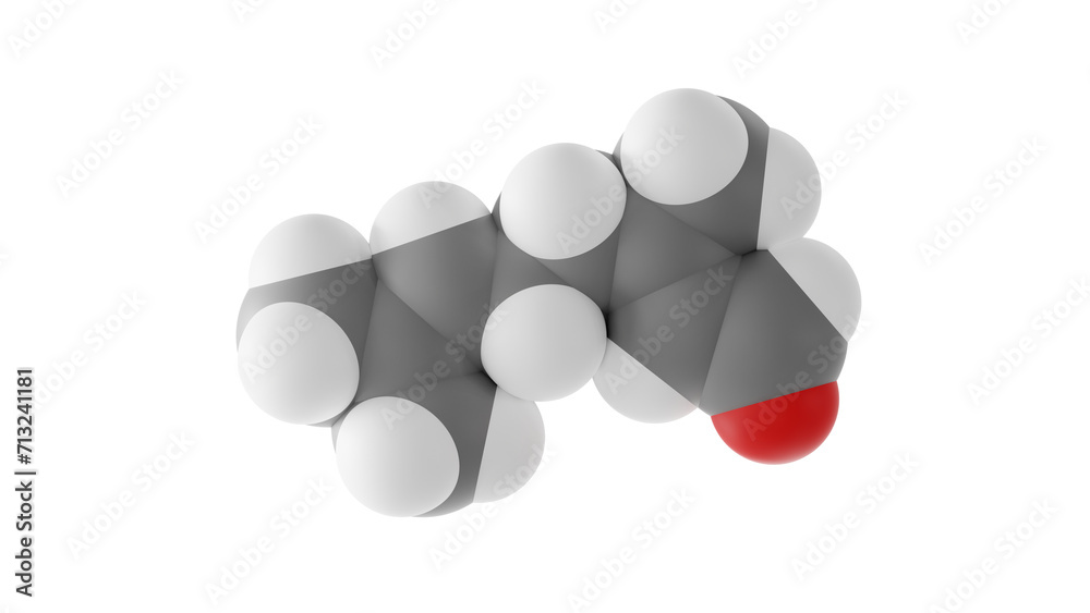 citral molecule, gluconolactone, acyclic monoterpene aldehyde ...