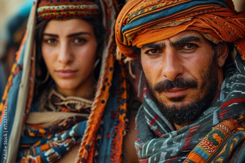 Egyptian man in national clothes from history of Egypt realistic full ...