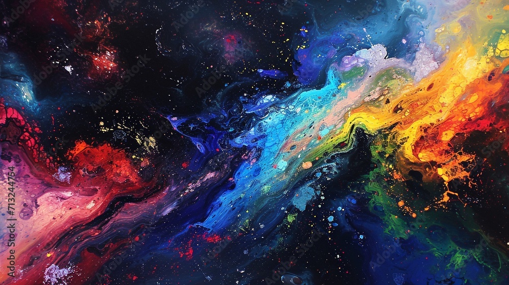 Fluid Expressions: Watercolor Art with Colorful Backgrounds, Painters ...