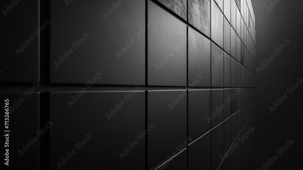 The all-black background, with its monochromatic depth and subtle grain ...