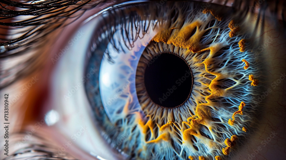 An artistic close-up photograph capturing the intricate details of a ...