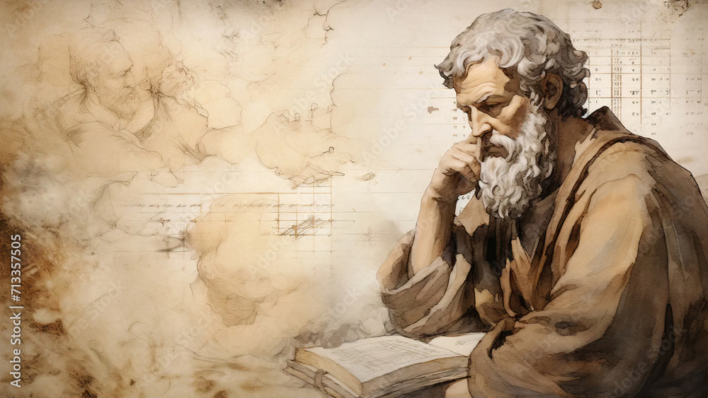 Stoicism-A Philosophical Tradition of Inner Peace and Wisdom Stock ...