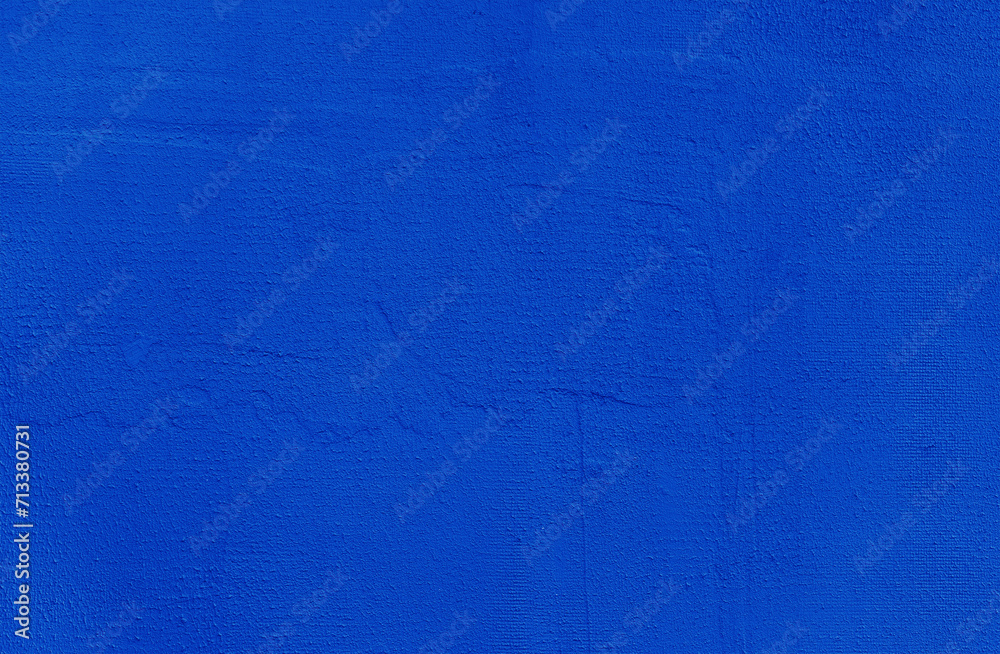 Blue wall background. Abstract wall surface with blue plaster texture ...
