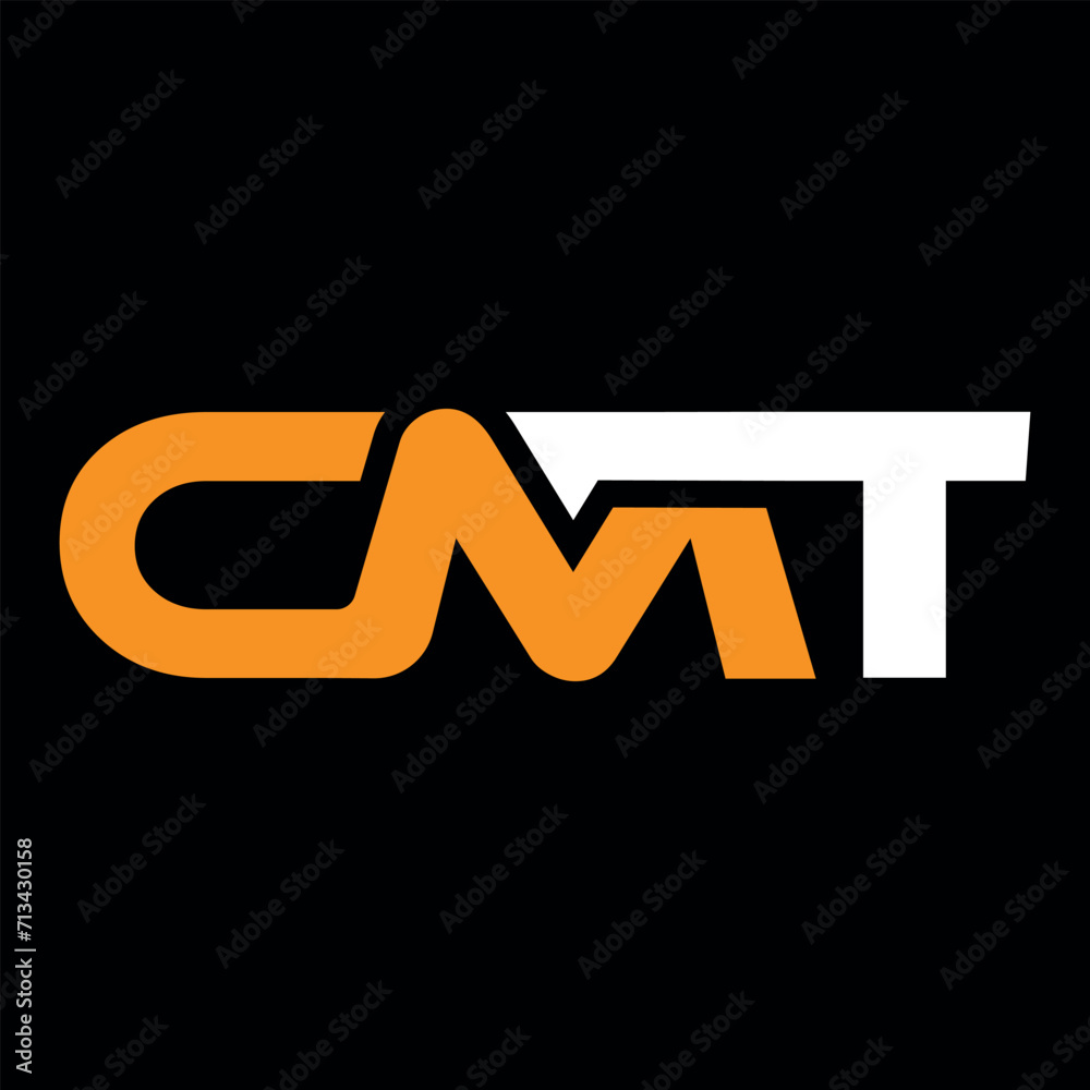 CMT logo design template element colorful logo . 3D for business and ...