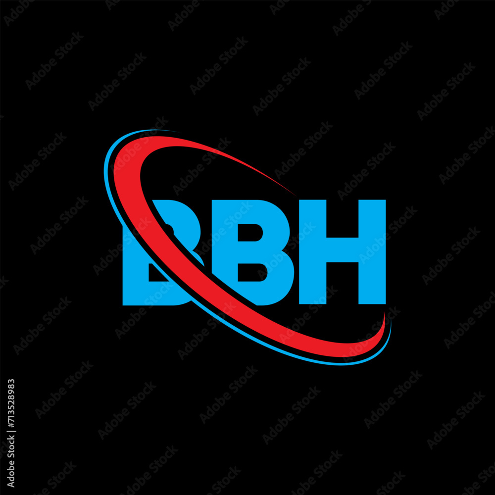 BBH logo. BBH letter. BBH letter logo design. Intitials BBH logo linked ...