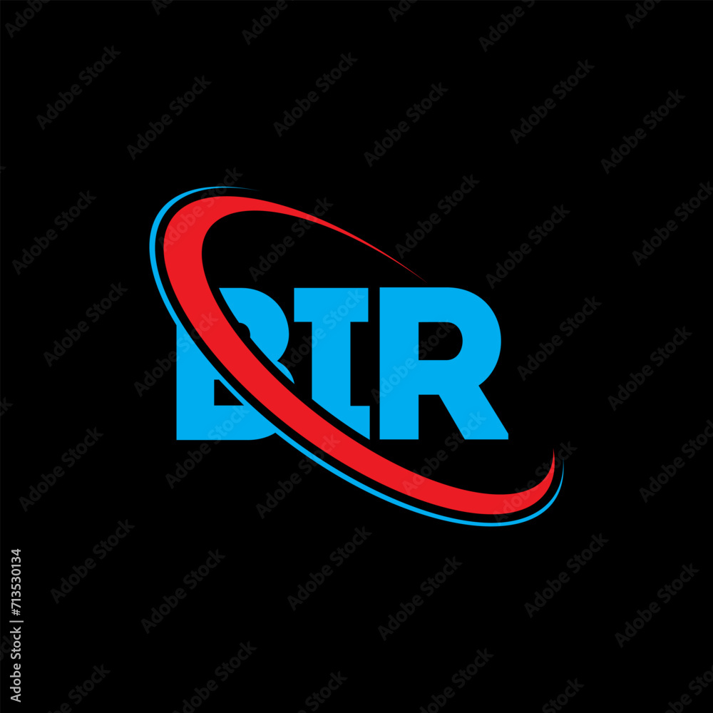 BIR logo. BIR letter. BIR letter logo design. Initials BIR logo linked ...
