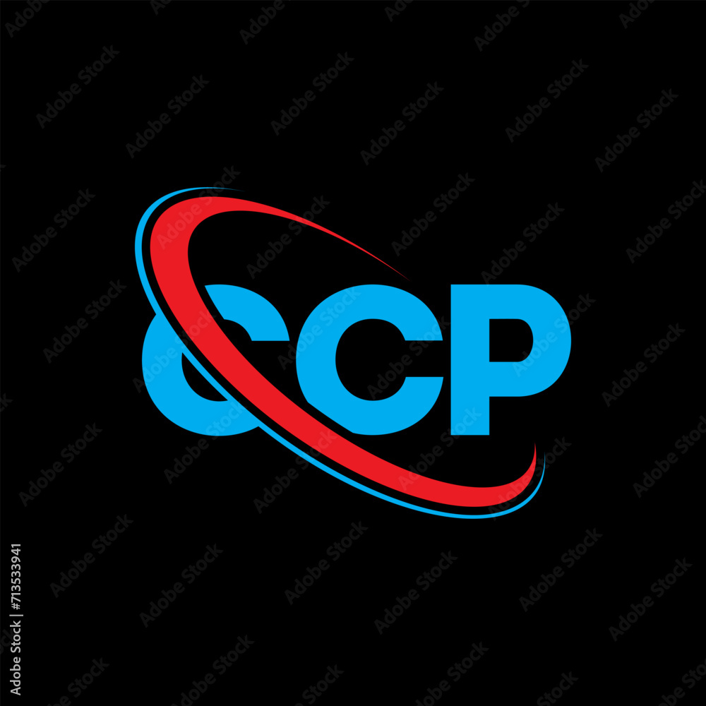 CCP logo. CCP letter. CCP letter logo design. Intitials CCP logo linked ...