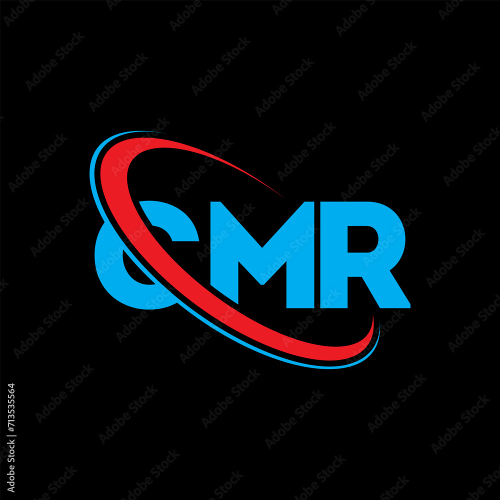 CMR logo. CMR letter. CMR letter logo design. Initials CMR logo linked ...